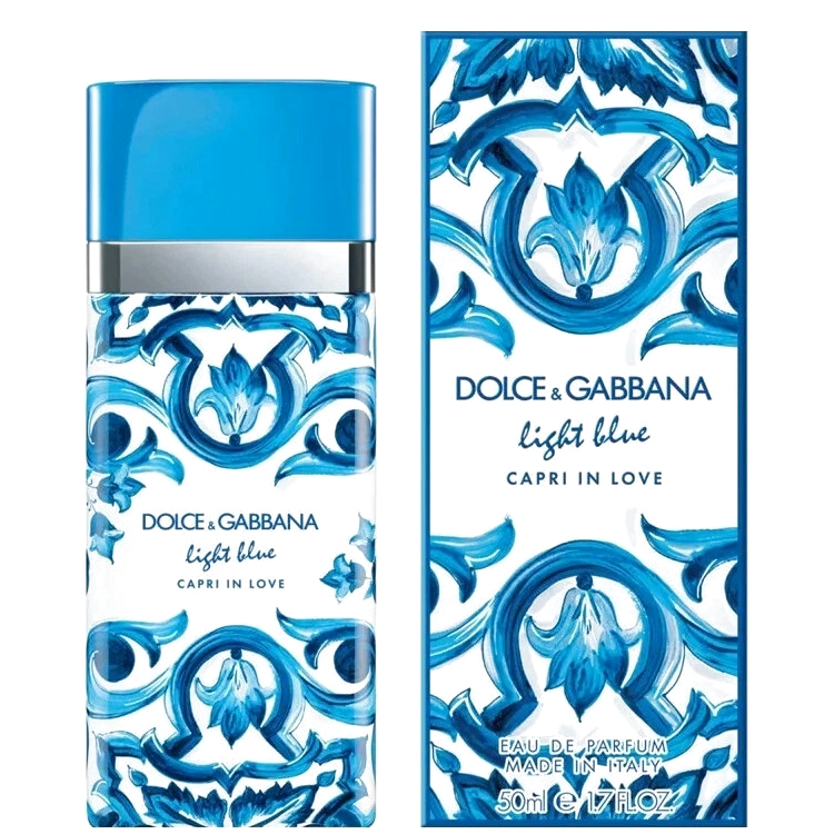 Лайт Блю Капри Ин Лав женская парфюмерная вода 50 мл / Light Blue Capri In Love