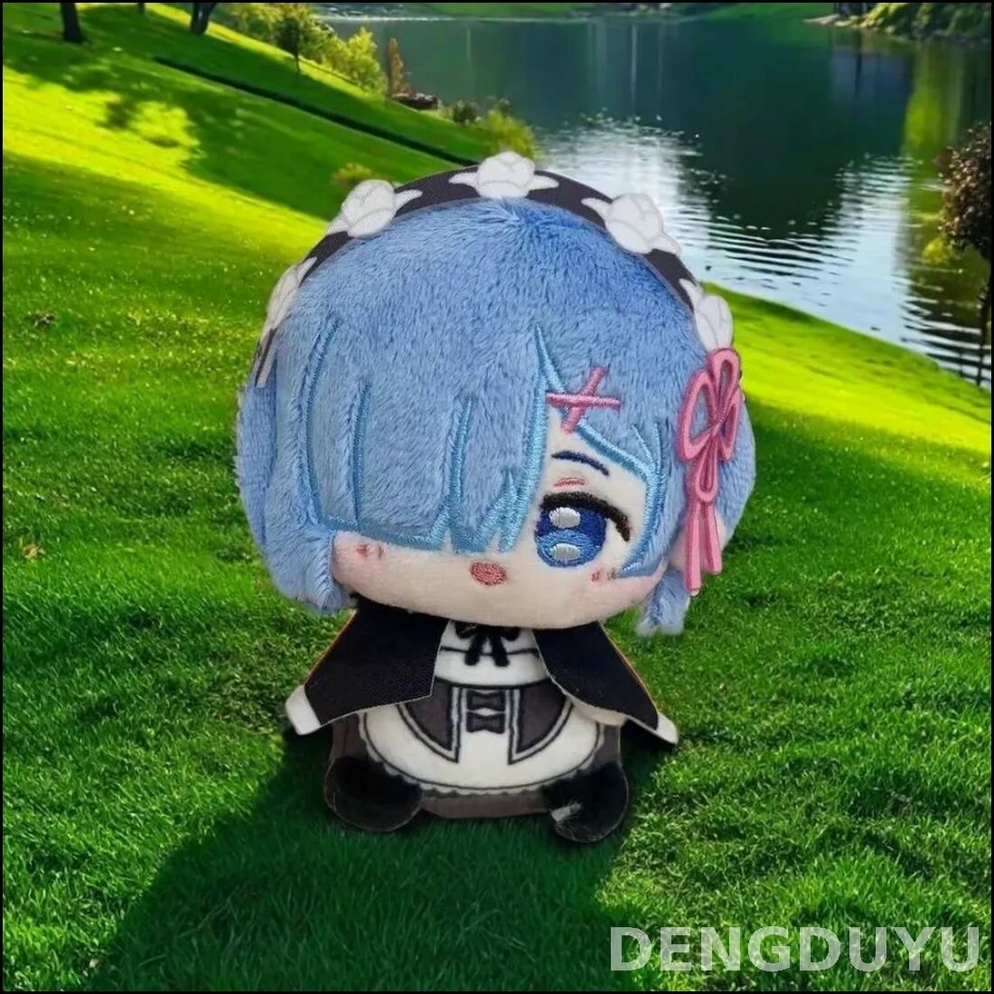 Игрушка антистресс мягкая Re: Zero. Жизнь с нуля в альтернативном мире Рем ; Re: Zero kara Hajimeru Isekai Seikatsu Rem игрушки мягкие аниме 10CM