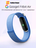 Google Fitbit Air Семидневный срок службы батареи Водонепроницаемость на глубине...