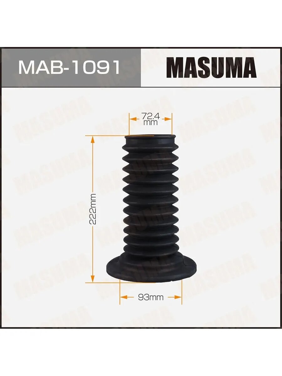 Пыльник амортизатора, арт. MAB1091