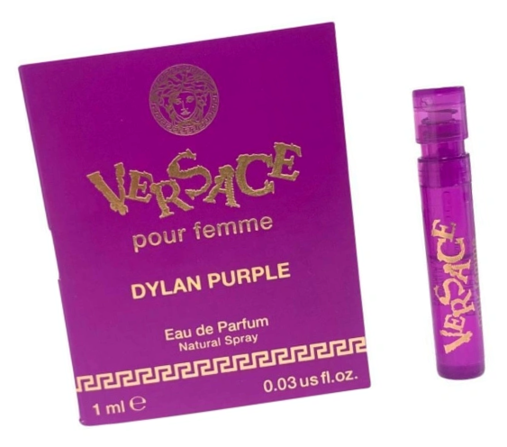 Духи Versace Dylan Purple 1 мл сэмпл - Версаче Дилан Перпл Фиолетовый Флакон женский