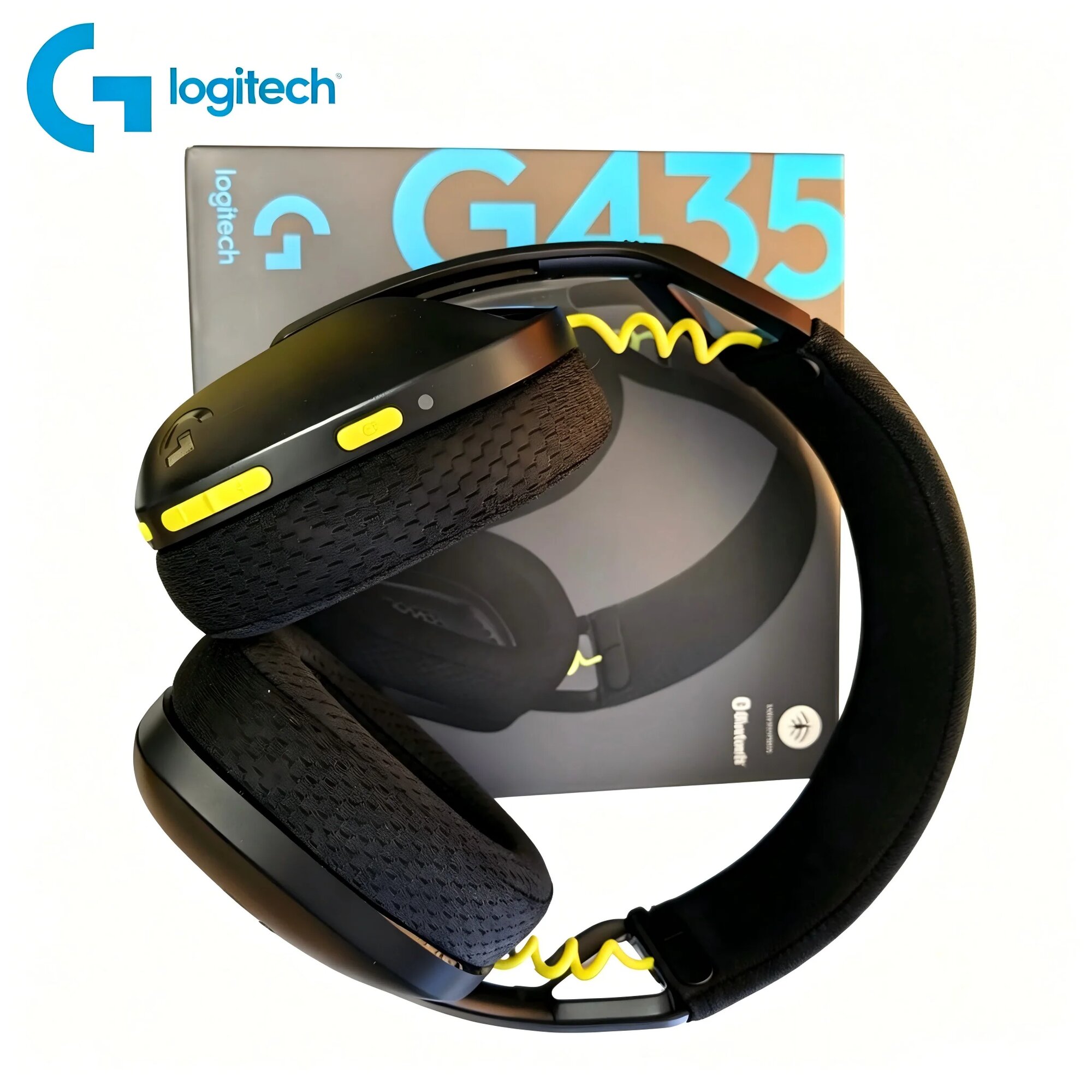 Беспроводные игровые наушники Logitech G435 Black