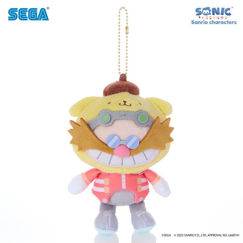 Плюшевая кукла Соник x Sanrio Dr. Eggman, цвет f