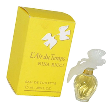 Нина Ричи Дух Времени сэмпл туалетной воды 2.5 мл / Nina Ricci L Air Du Temps для женщин