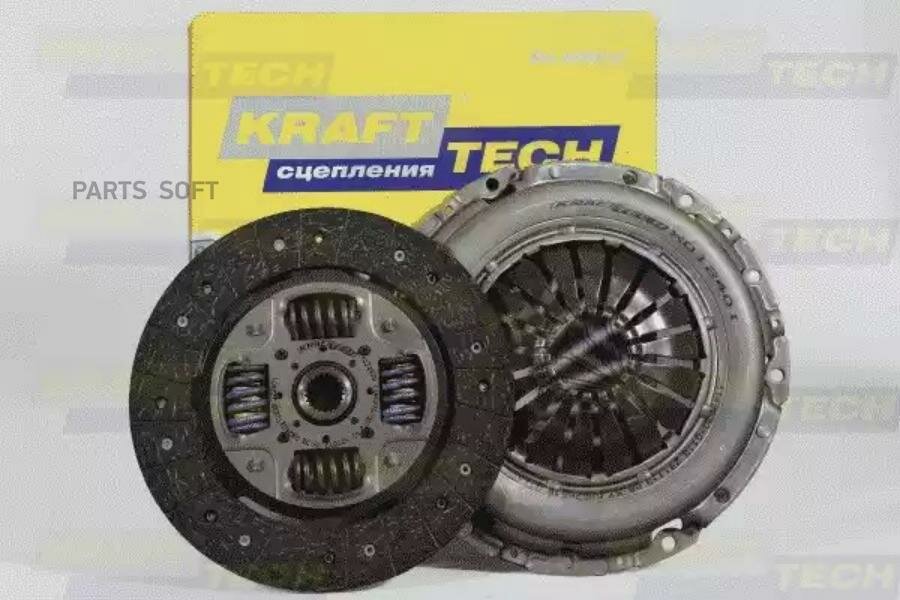KRAFTTECH W02240A9 Ком/кт сцепления [240 mm] [без выж.]