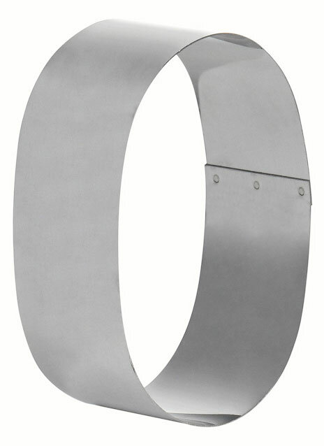 Форма кондитерская из нержавеющей стали "Овал" 120х70мм