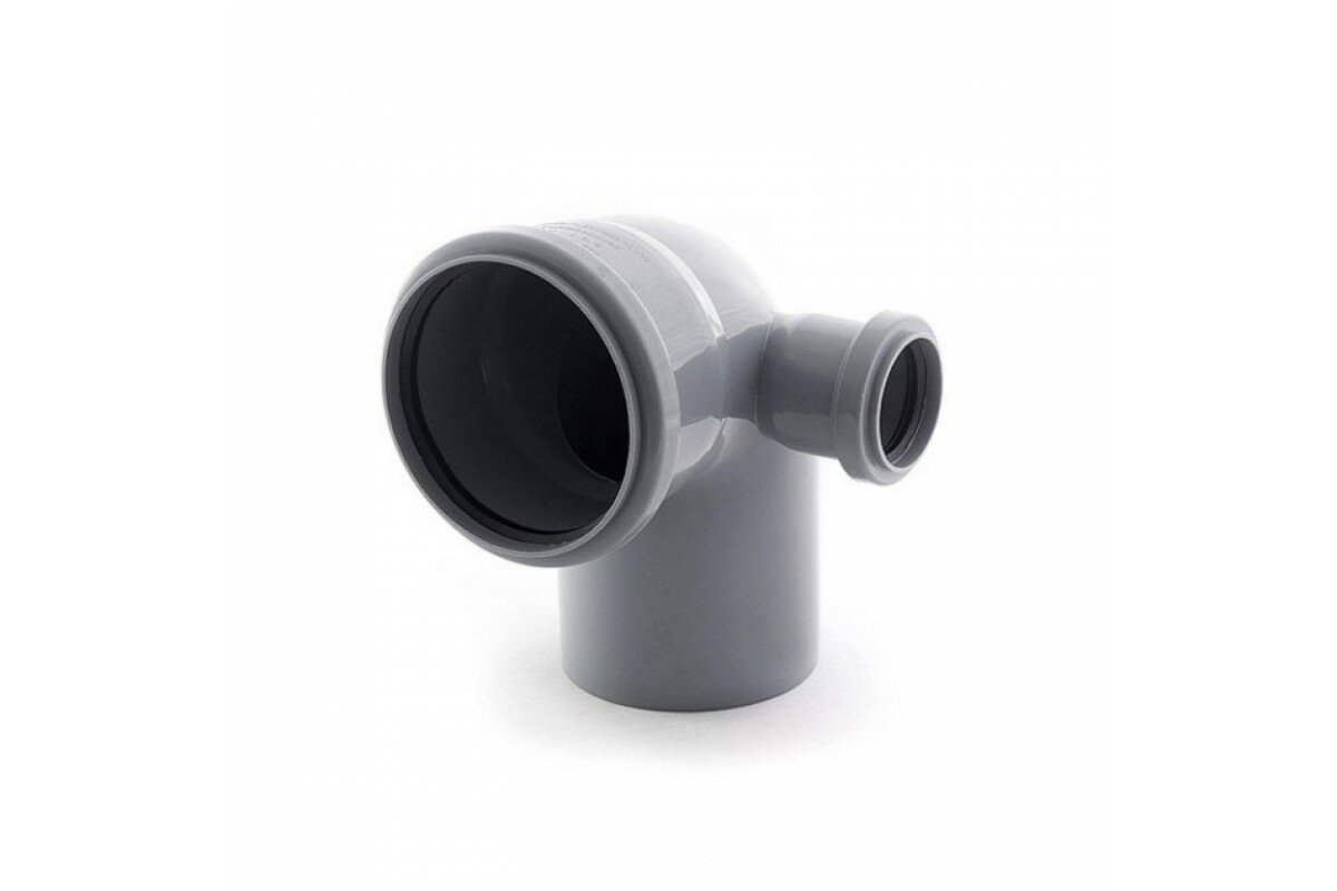 Отвод с правым патрубком 110/50*87` (уп.16) Синикон 554003. R