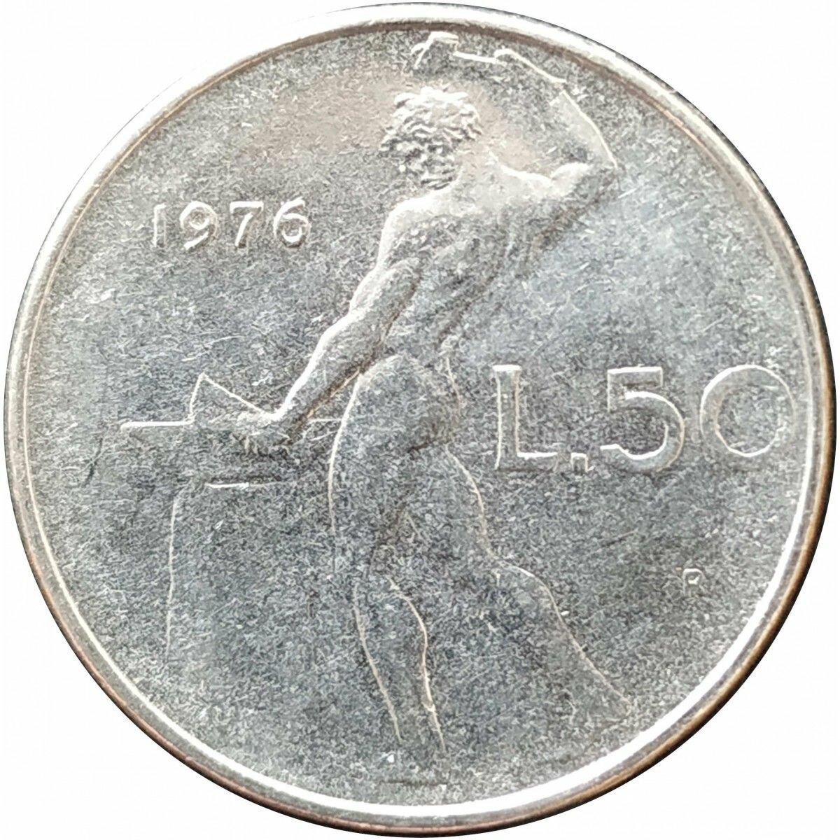 50 лир 1976 Италия из оборота