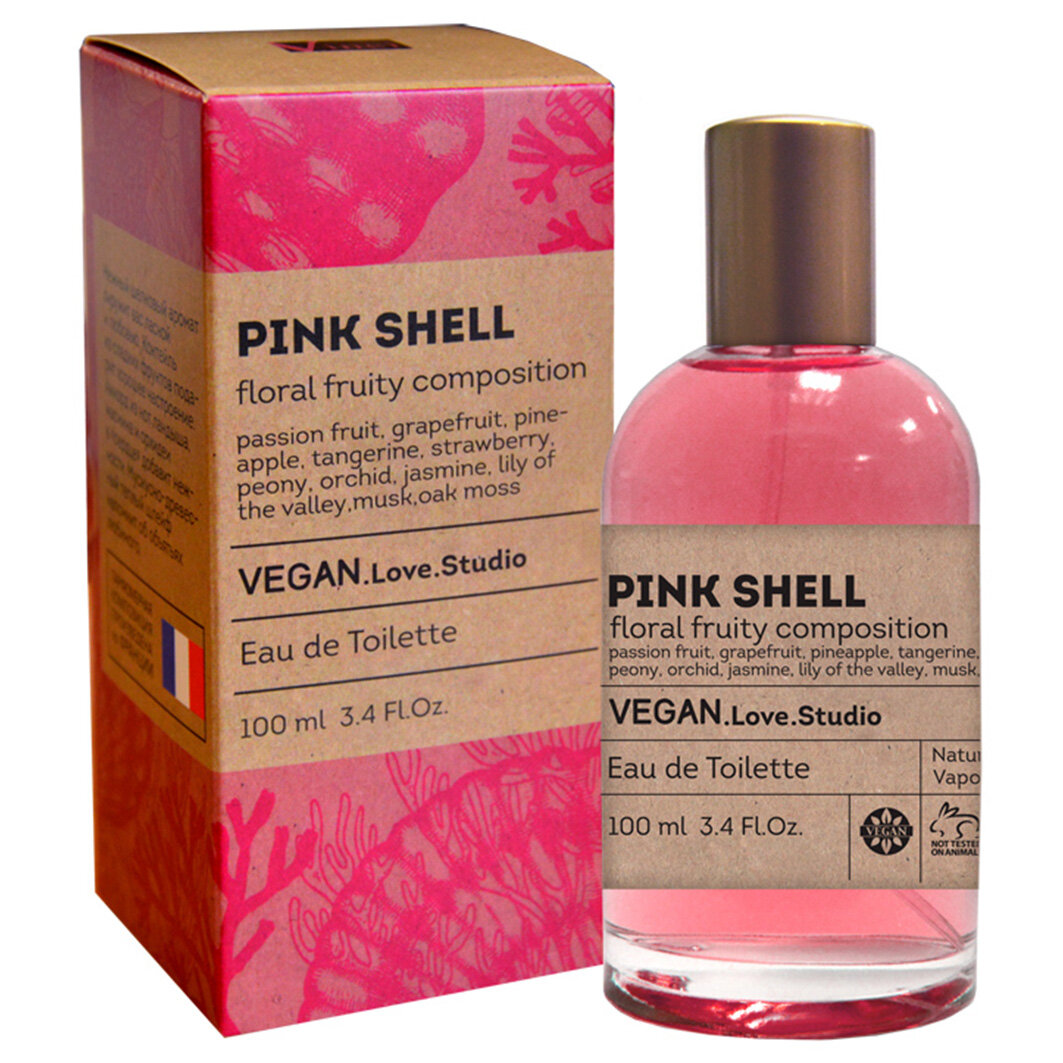 Delta Parfum Туалетная вода женская Vegan Love Studio Pink Shell 100мл