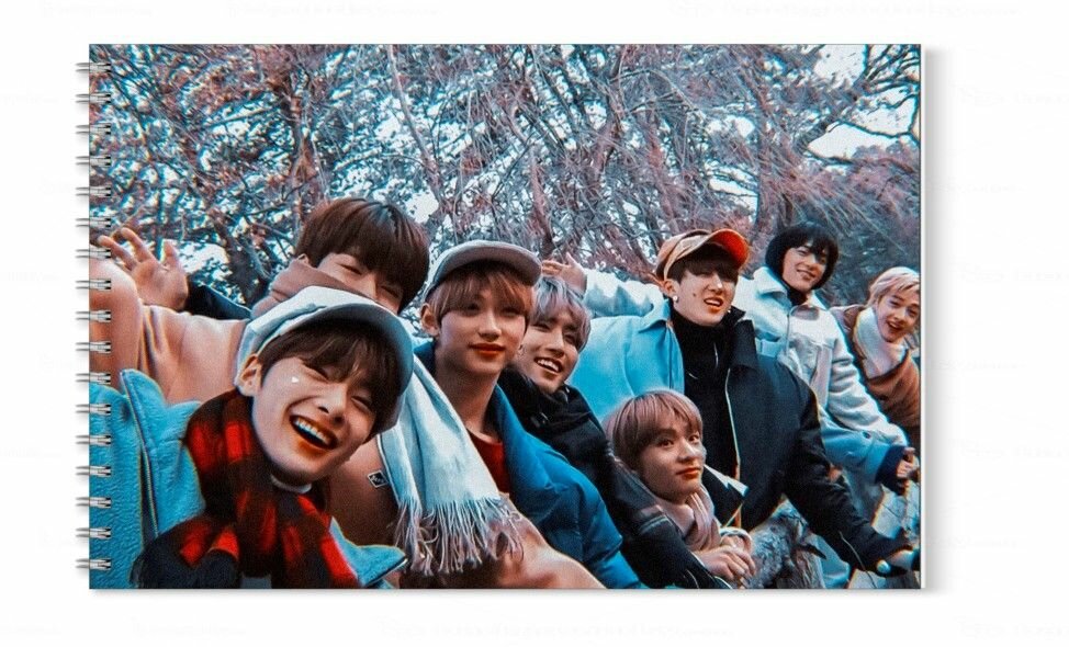 Альбом для рисования GOODbrelok А4 Страй Стрей Кидс, Stray Kids - 0012