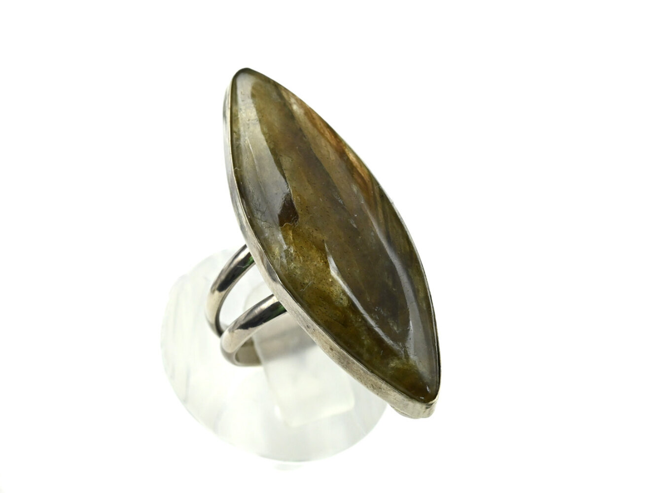 Кольцо, лабрадорит