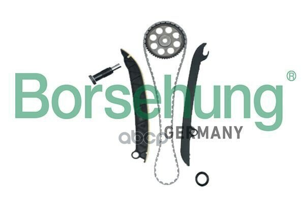 Комплект цепи ГРМ AUDI A1/A3, SKODA Fabia/Octavia, VW Caddy/Golf 6/Polo/Touran 1.2TSI 09-> BORSEHUNG арт. B18977