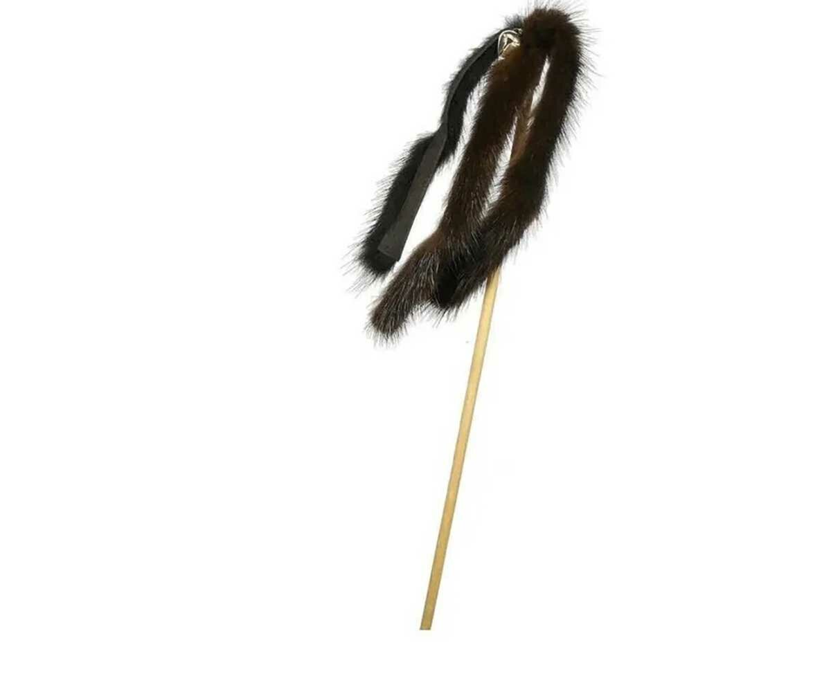 Игрушка GoSi для кошек дразнилка норковая пальма 07101