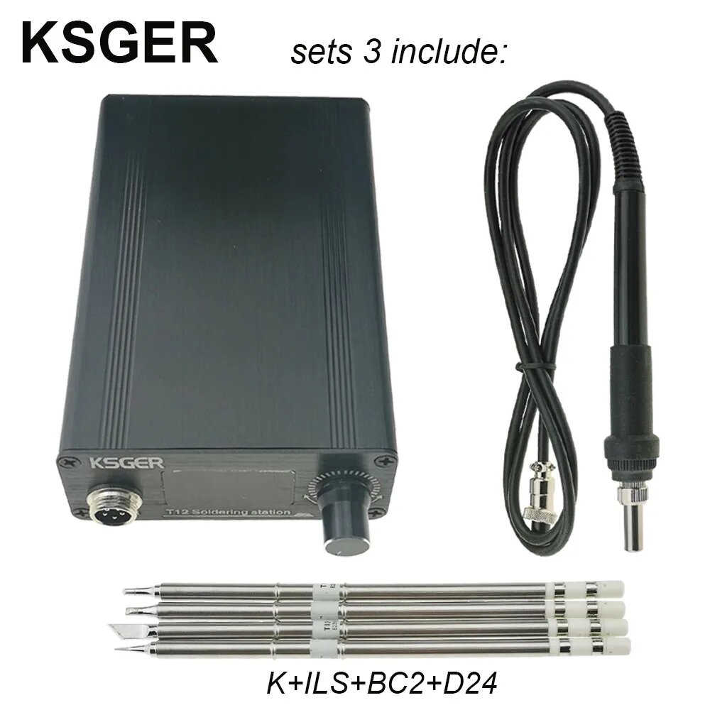 KSGER Паяльная станция T12, Sets 3