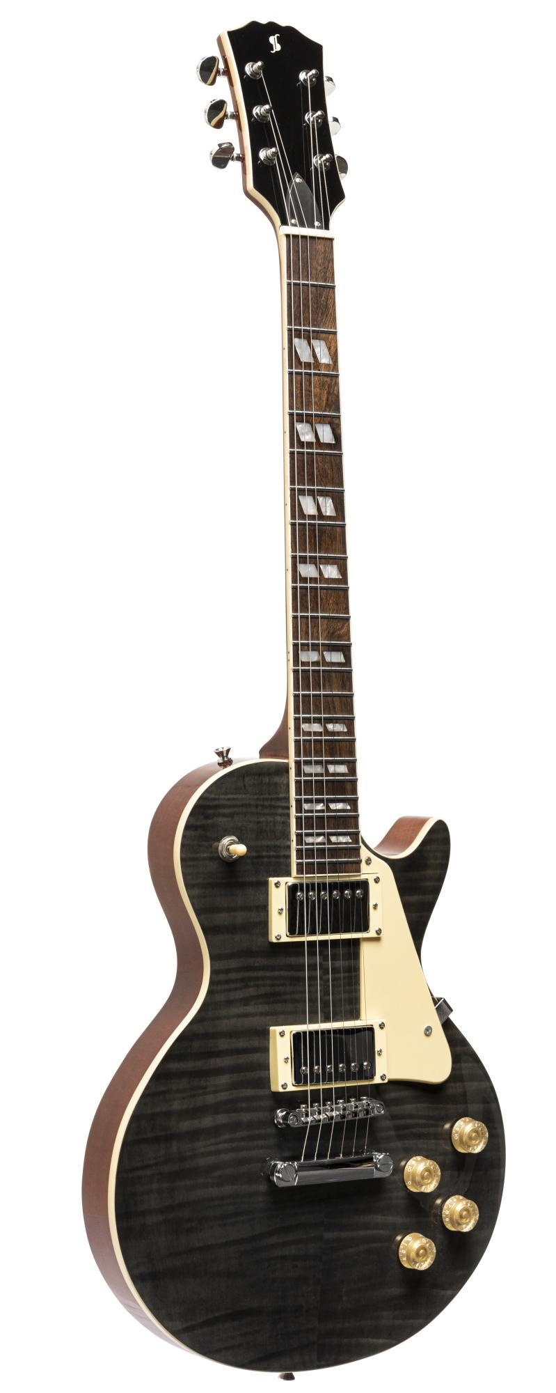 STAGG SEL-DLX TR BLK - электрогитара