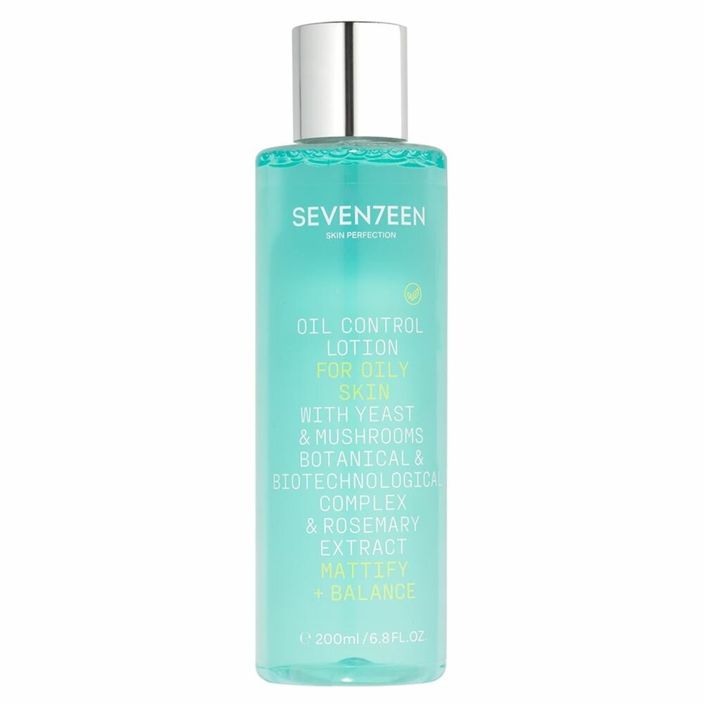 Лосьон Seventeen Skin Care Oil Control Lotion, Лосьон-регулятор жирности кожи, 200 мл