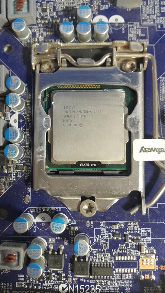 Процессор Intel pentium g620 Sandy Bridge (2600MHz, LGA1155, L3 3072Kb)