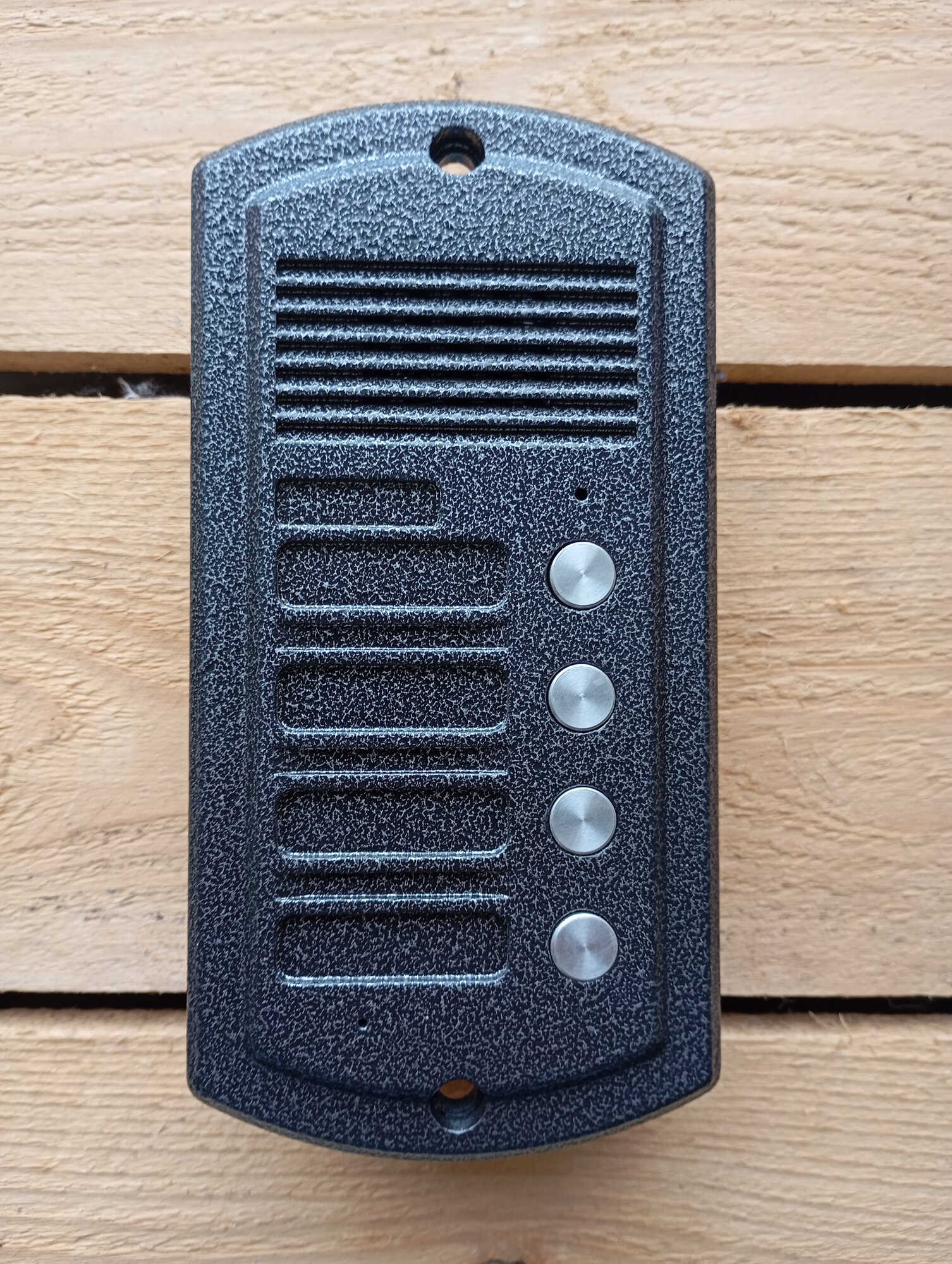 ТехКом Вызывная панель для четырёх абонентов.