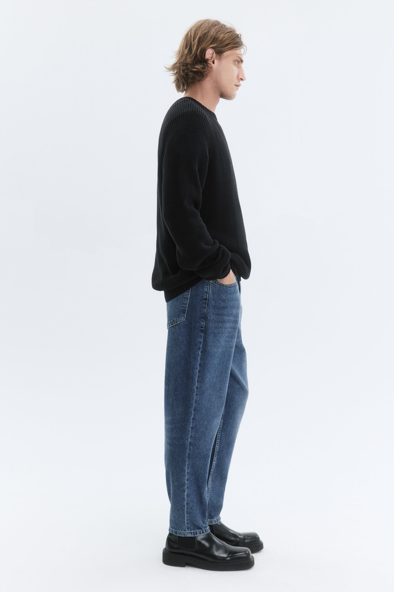 Джинсы бойфренды Casual 