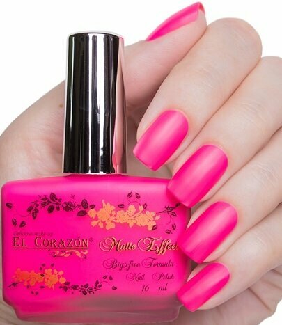 EL Corazon Лак для ногтей Matte Effect Neon №144