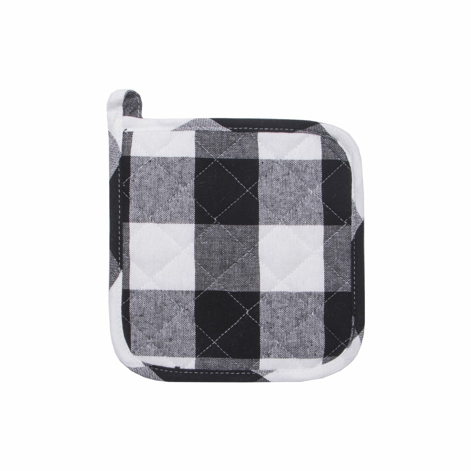 Прихватка "White and Black cells" Borghouse, размером 20х20 см