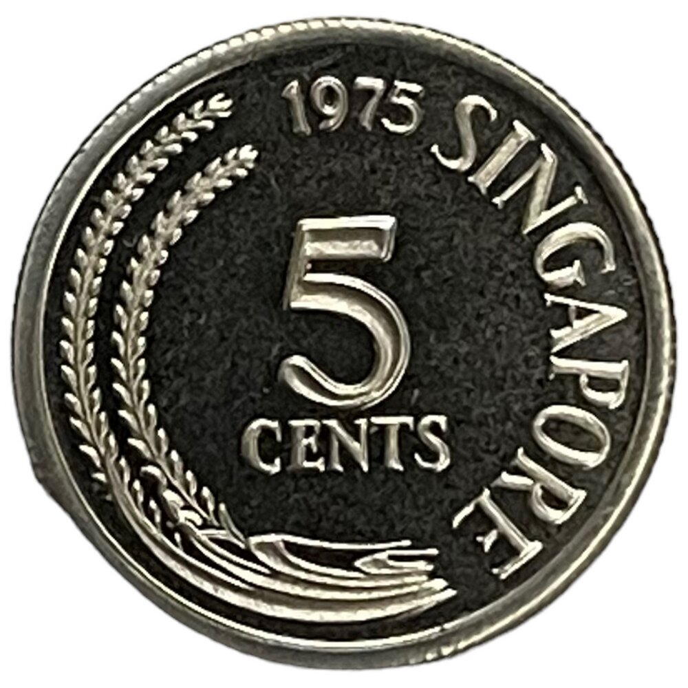 Сингапур 5 центов 1975 г. (Proof)
