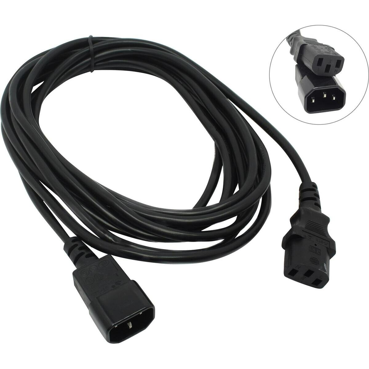 Cablexpert Кабель UPS -> устройство 220V (IEC-320-C13--> IEC-320-C14) 4.5м