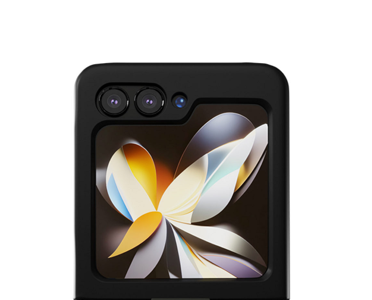 Чехол-накладка Samsung Galaxy Z Flip5 VLP-Flex черный