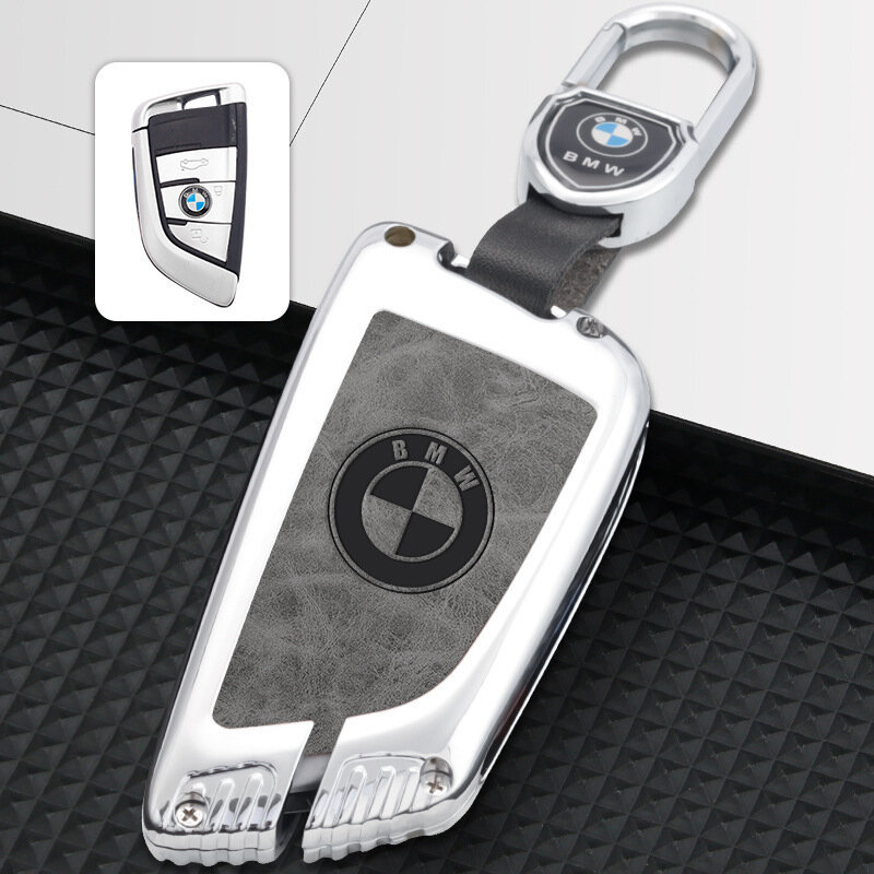 Брелок Car key case BMW Blade Carbon Grey, для BMW, цинковый сплав