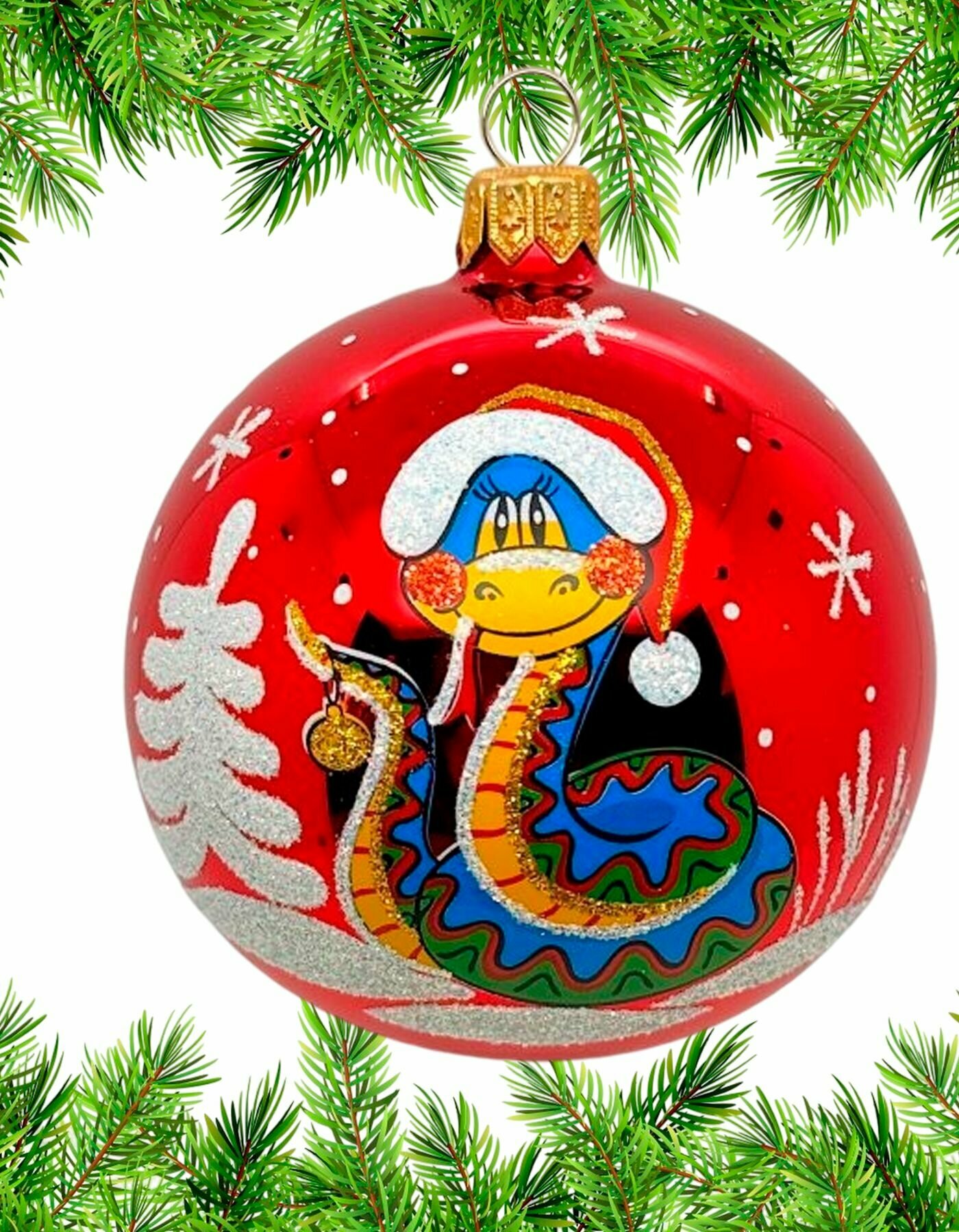 Шар 75мм Зодиак-"Шар", красный