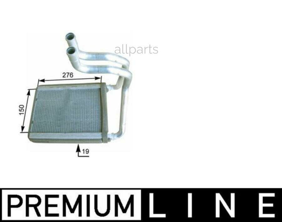 MAHLE AH175000P Радиатор отопителя