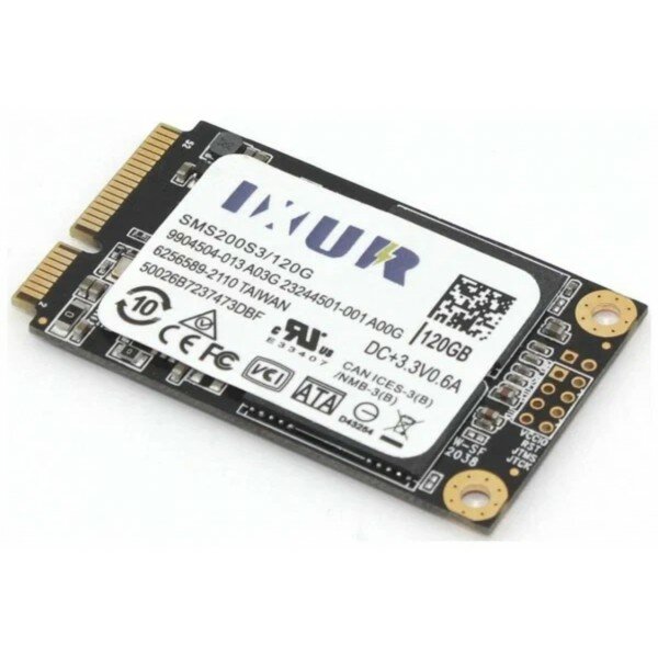 Накопитель SSD IXUR mSATA 120 Gb