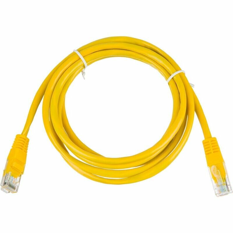 Патч-корд витая пара BigTech OPCC021 UTP CCA cat 5e 2 м, 1883299