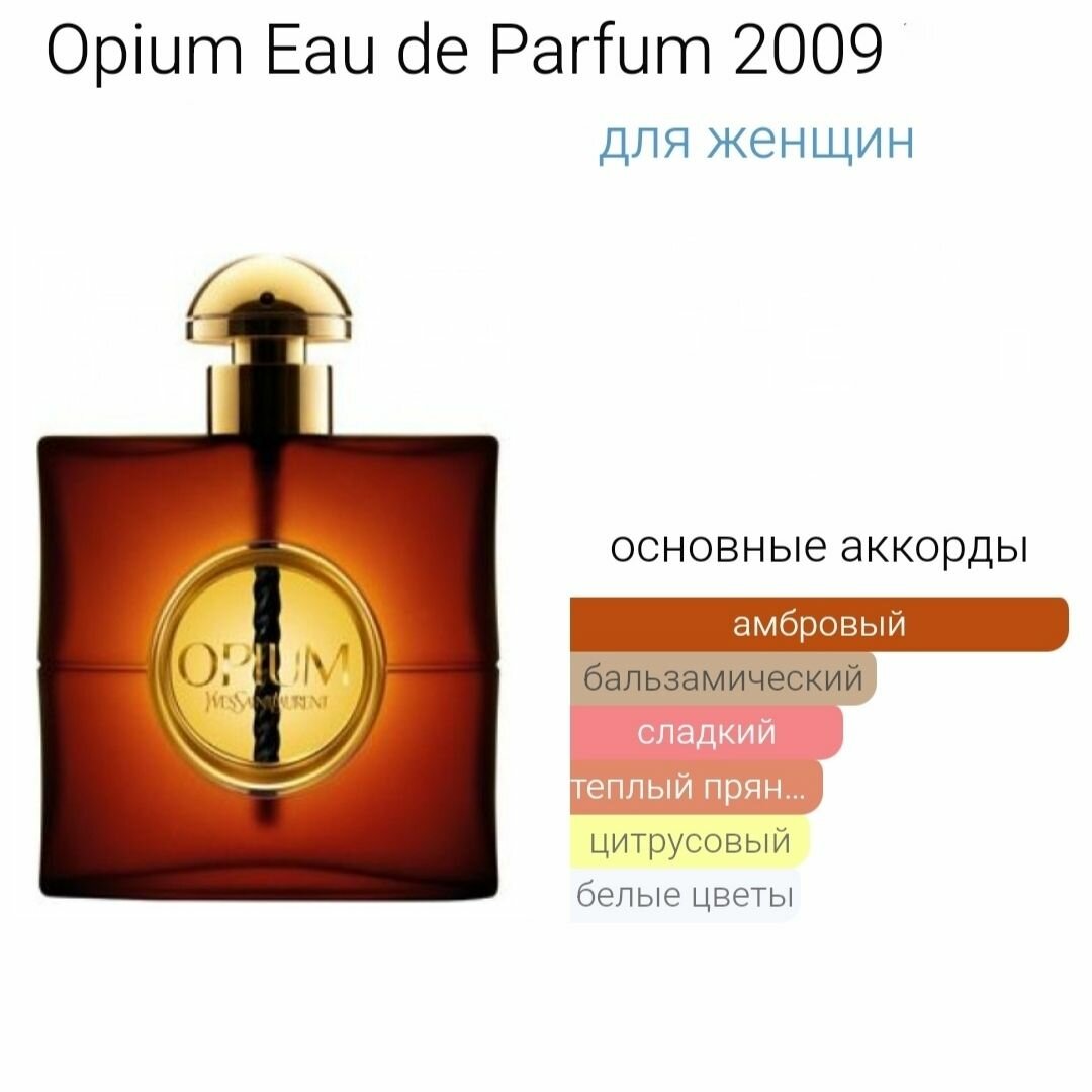 Духи Opium eau de Parfum 2009