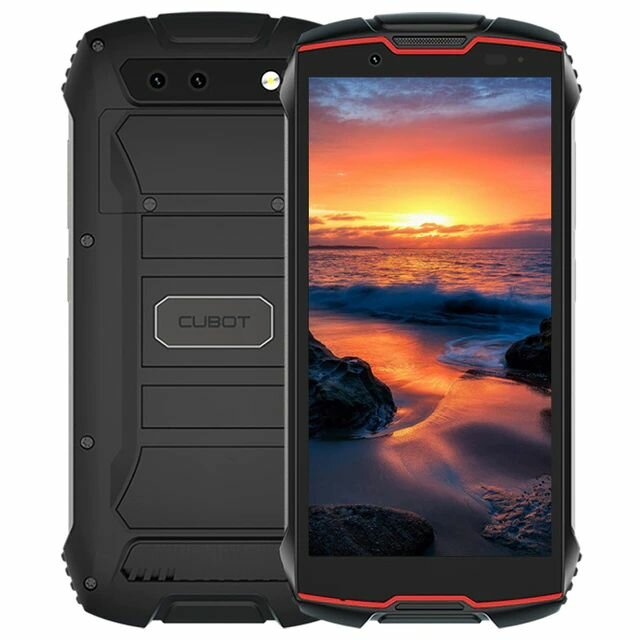 Мини-смартфон Cubot King Kong mini 2 PRO, черно-красный