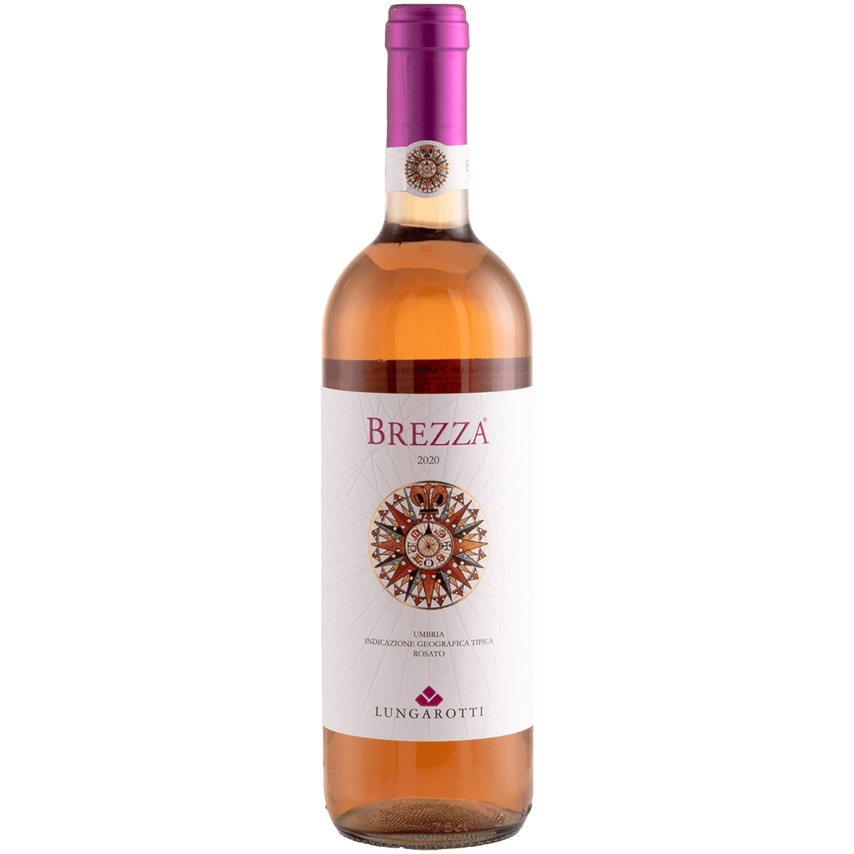 Вино Lungarotti "Brezza" Rosato, Umbria IGT, розовое, полусухое, 0,75 л