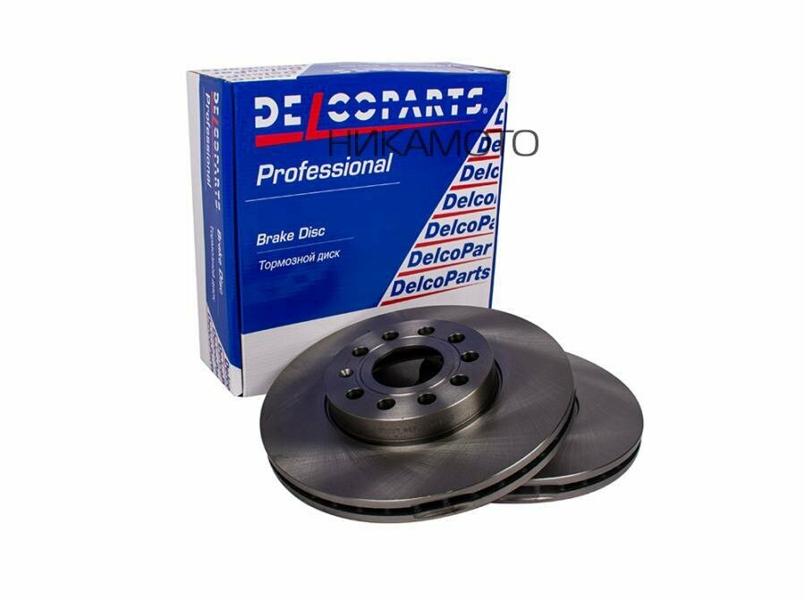 DELCOPARTS 19374537 Диск тормозной передний AUDI A3 (8P1) Хэтчбек 1.2 TSI 105 л. с. Бензин 2010 - 2012
