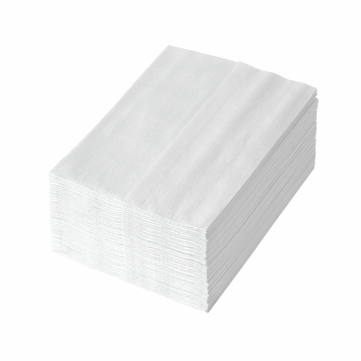 Нетканый протирочный материал Profix Escon Power в сложении в упаковках, белый, (50 салфеток 30,5 х 36 см /уп.)