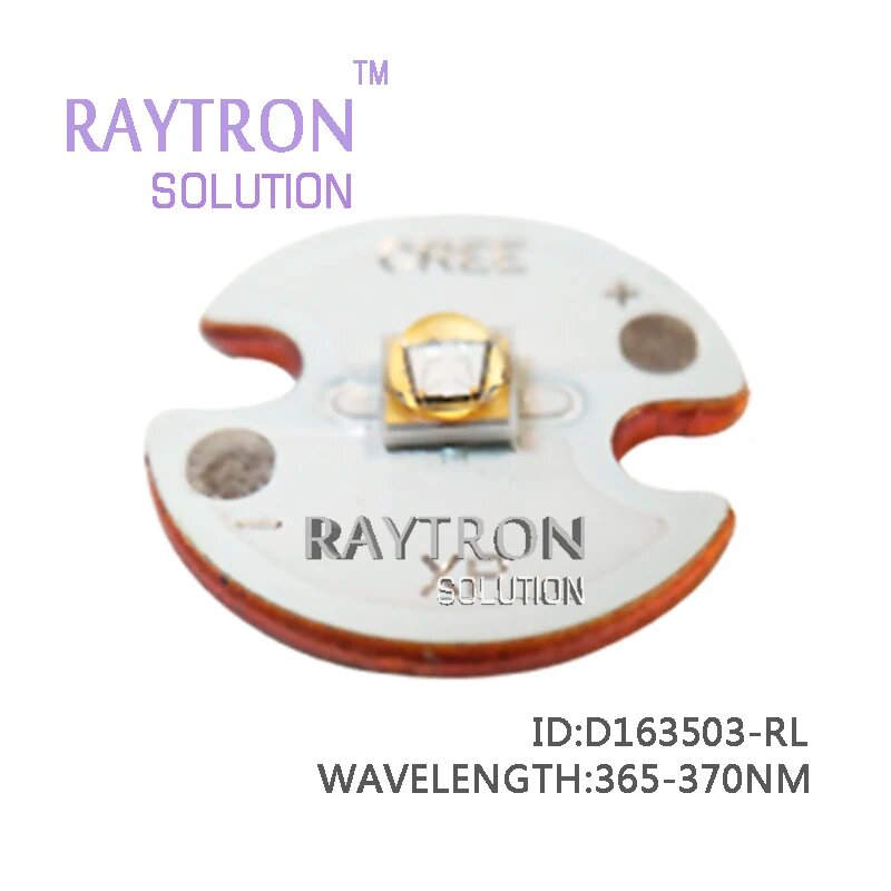 RAYTRON UV LED модуль UL395-400NM U2, 3Вт — фото 1