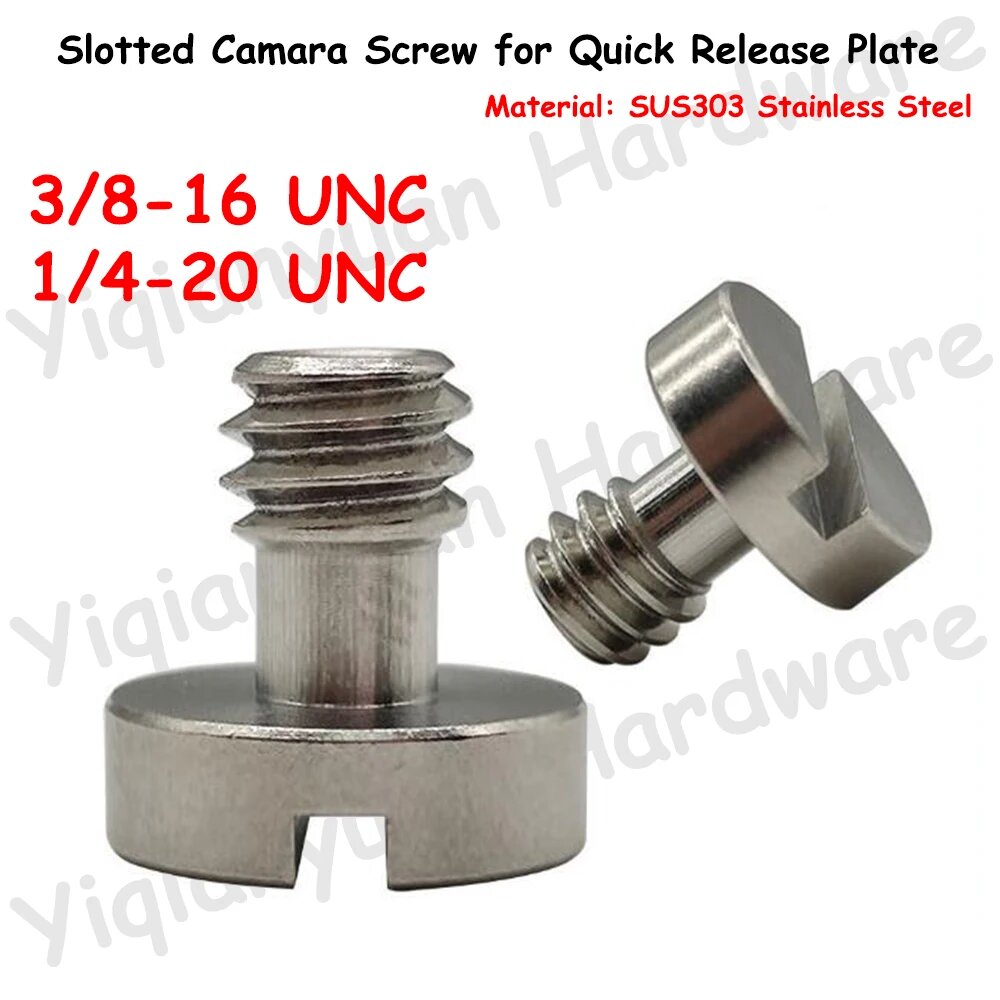 Винты Yiqianyuan для камеры 10 шт SUS303 1I4-20x9.5(L2-4.7mm), 20Pcs