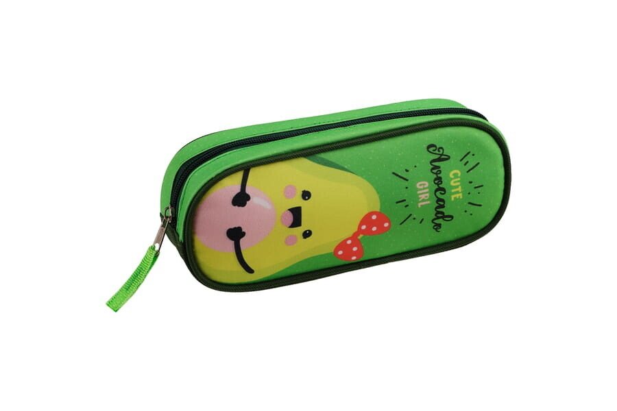 Пенал ArtSpace Avocado Girl, 210x80x45, полиэстер