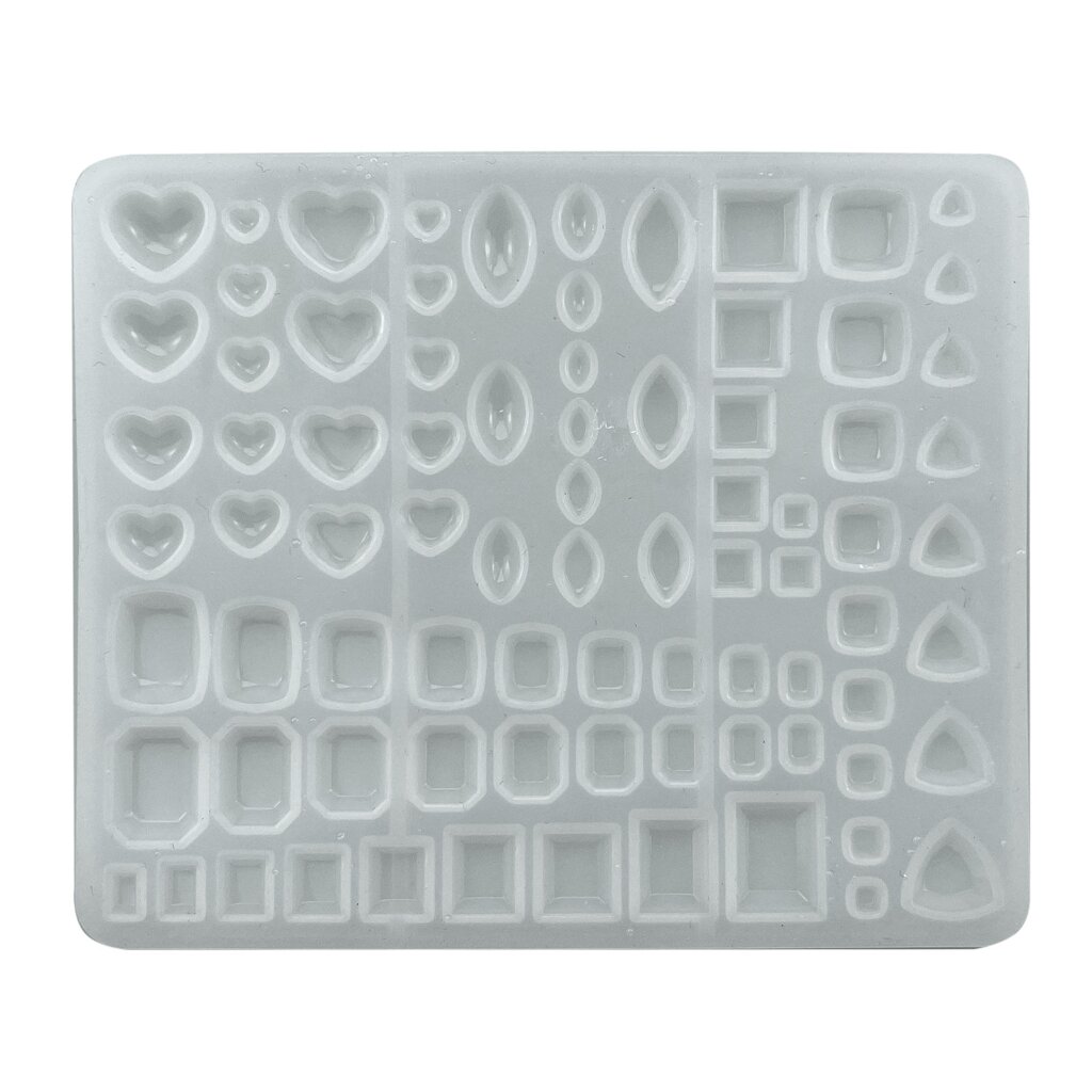 Сердце Квадратной Формы Силиконовая Форма Кристалл Алмаза Смолы Плесень Изготовление Ювелирных Изделий Эпоксидная Форма Для Литья Кубиков Льда Плесень DIY Craft