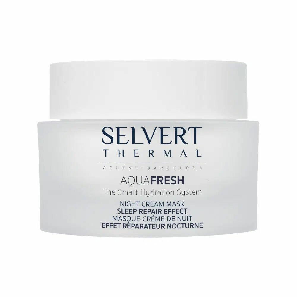 SELVERT THERMAL Ночная крем-маска AquaFresh Night Cream Mask Sleep Reapir Effect 50 мл