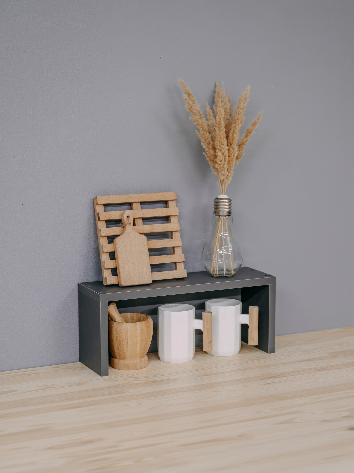 Полка подставка настольная для кухни для специй на столешницу