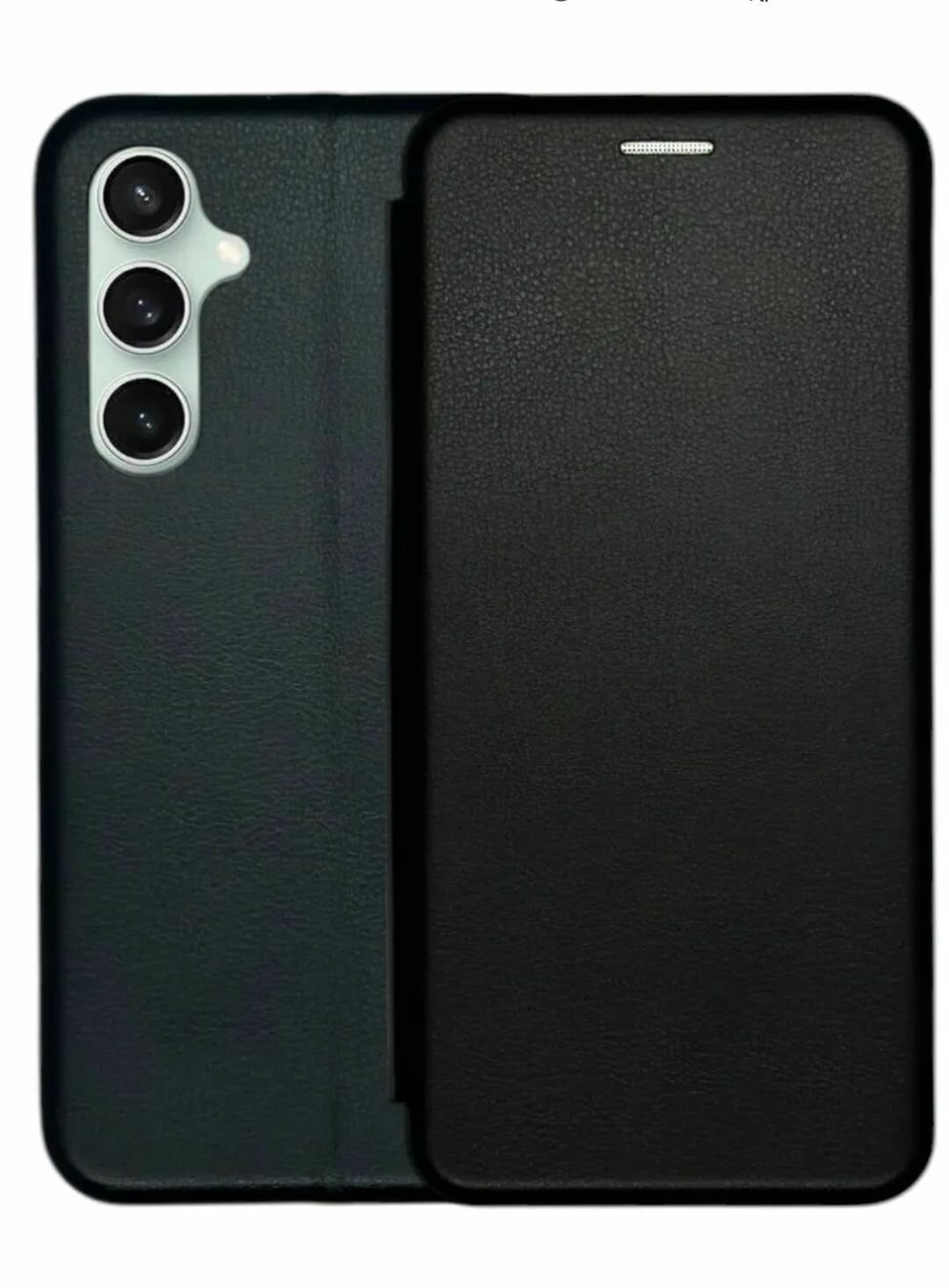 Samsung Galaxy S24 plus / s25 plus 5G, 4G чёрный чехол-книжка для Самсунг галакси с24 плюс , с25 плюс , книга, футляр, обложка s24+, s25+, с24+, с25+
