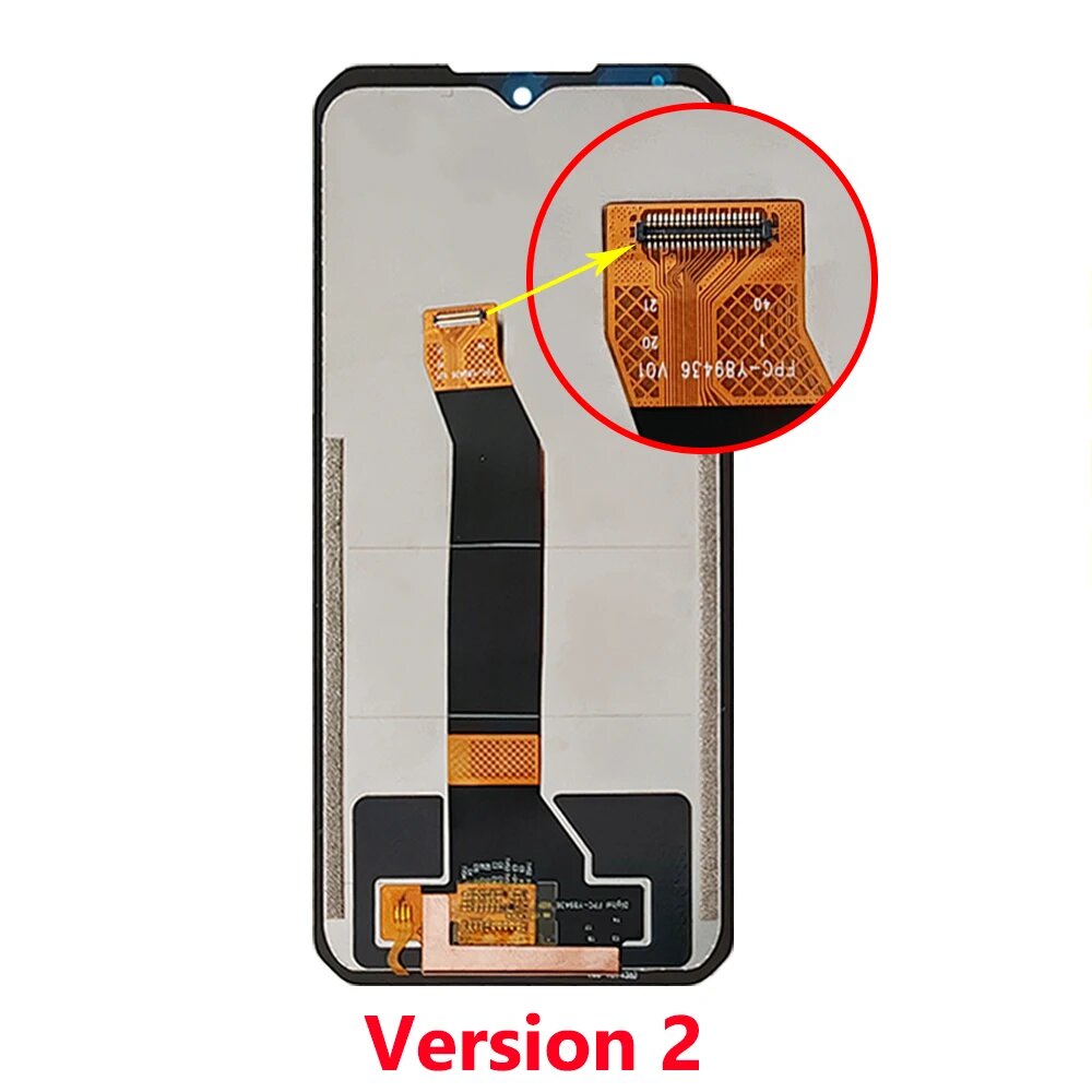 6,58-дюймовый ЖК-дисплей для DOOGEE V Max, ЖК-дисплей + замена сенсорного экрана в сборе для DOOGEE V max Plus, ЖК-дисплей version 2