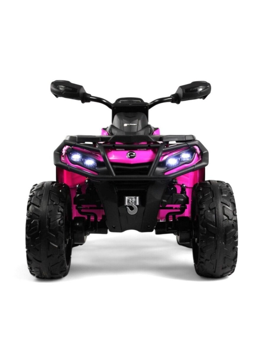 Детский электроквадроцикл двухместный BRP Can-Am Outlander DK-CA005 4WD 12V розовый