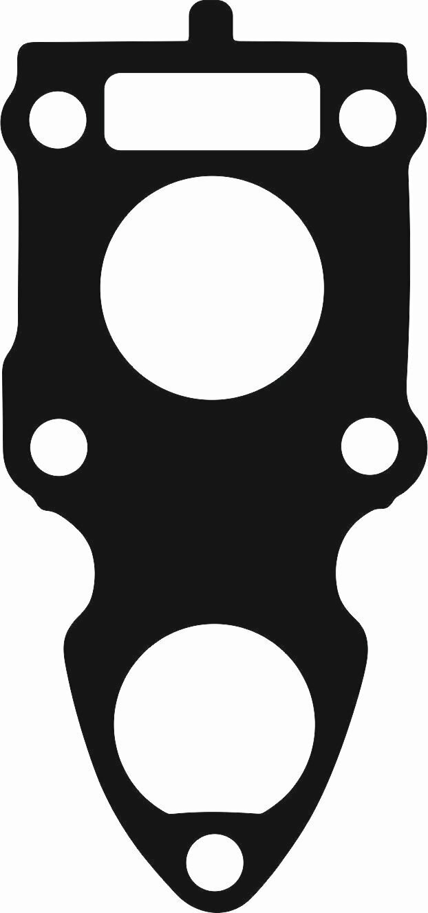 Прокладка корпуса помпы для лодочных моторов Yamaha 6, 8 (6G1-45315-A0-00) чер.
