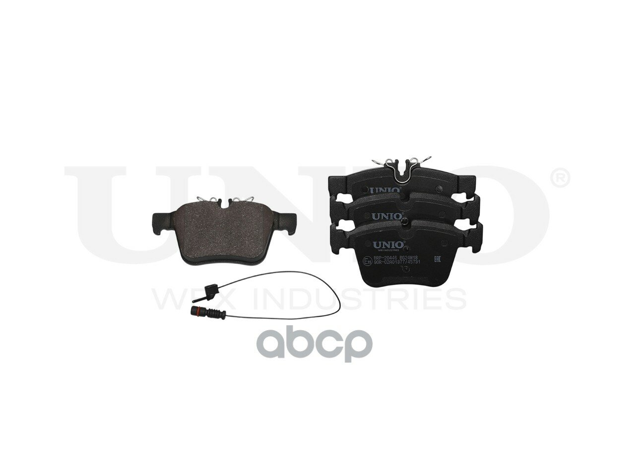 Колодки тормозные диск. задние Mercedes-Benz C-Class (205) 13- UNIO арт. BRP-20446