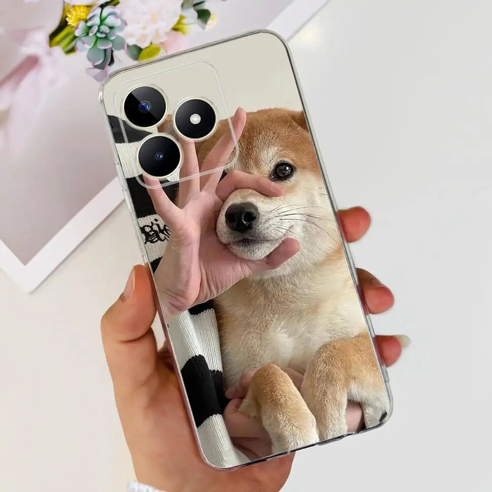 Чехол Realme Note 50 RMX3834, цвет 763, силикон